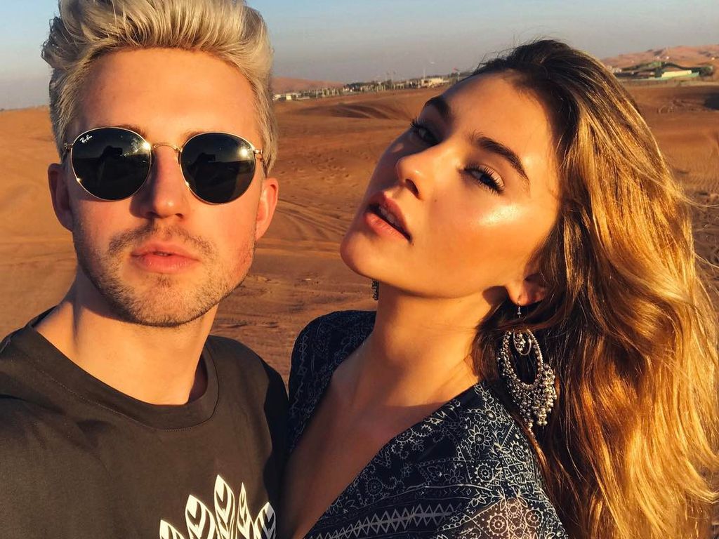 Dünen-Paar: Steffi Giesinger & Marcus sind Feuer & Flamme | Promiflash.de