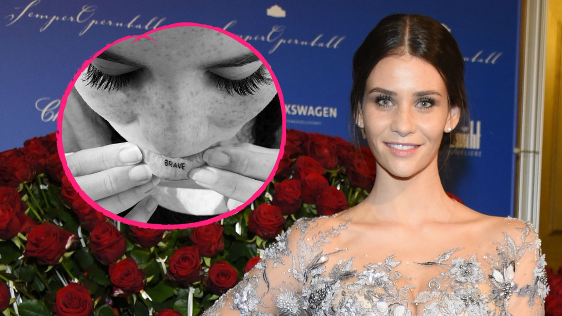 "Mutig": Betty Taube tätowiert sich Unterlippen-Innenseite | Promiflash.de