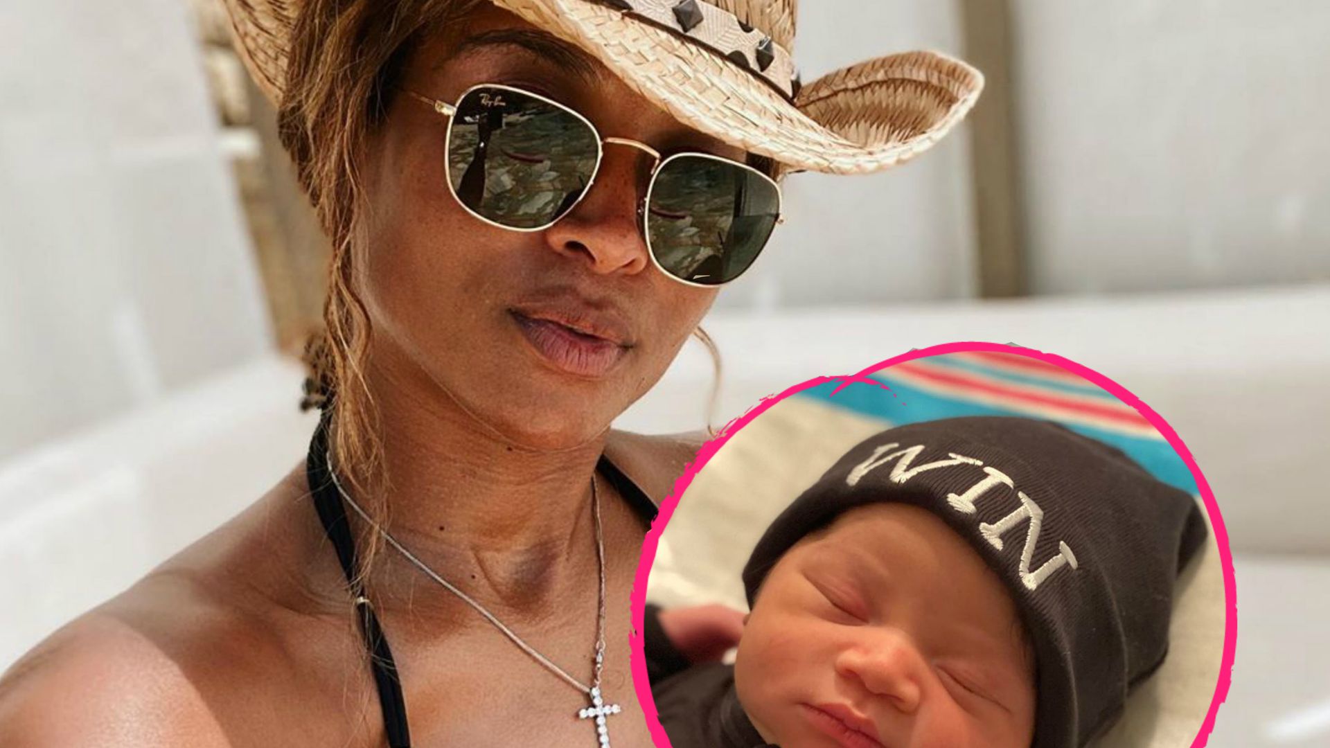 Social-Media-Debüt: Sängerin Ciara teilt Bild von Baby Win!