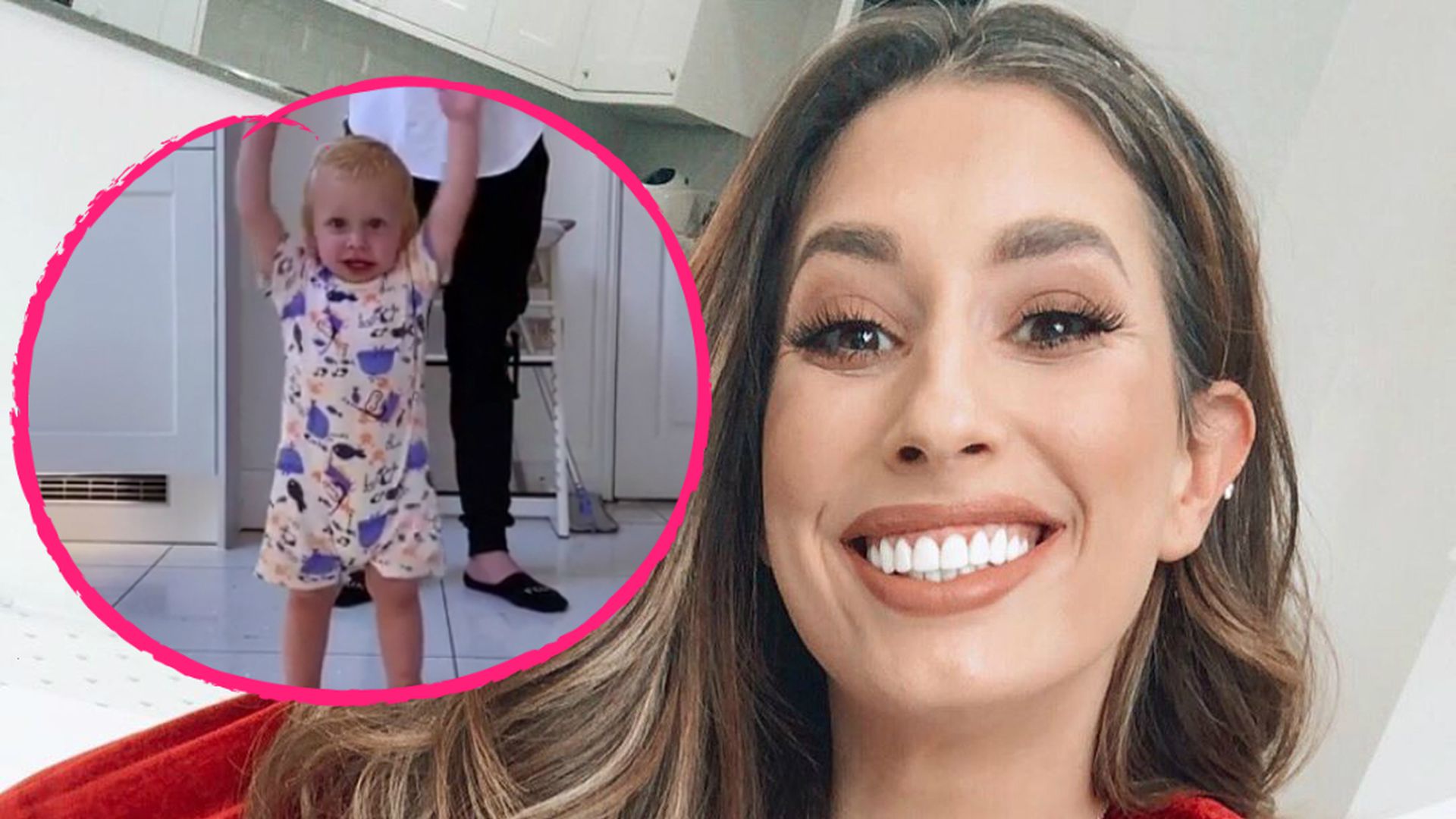 Stacey Solomon stolz: Ihr Sohn Rex macht die ersten Schritte