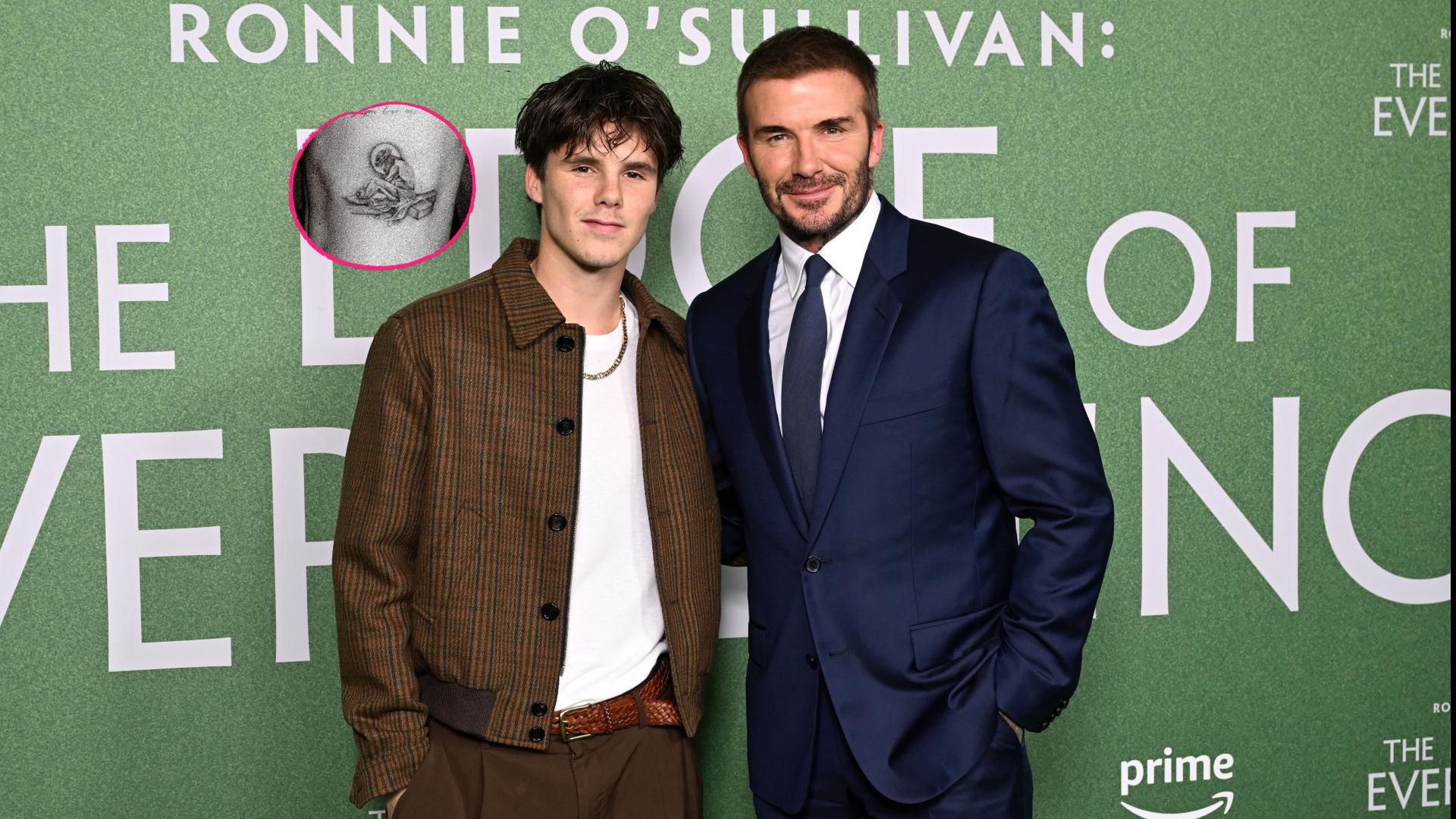 Cruz David Beckham Tattoos So Süß Ehrt Cruz Beckham Papa David Mit