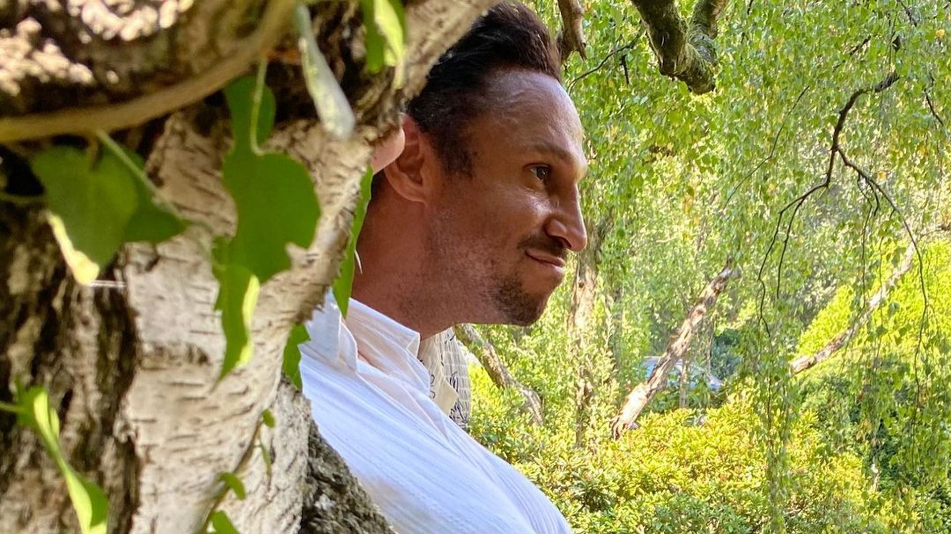 "Rollentausch?": Daniel Aminati teilt lustiges Babybauch-Pic