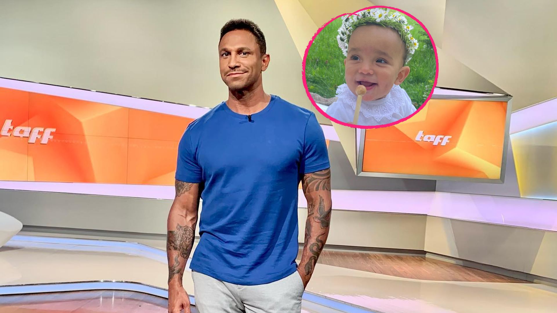 Daniel Aminati teilt süßes Bild von Tochter Charly Malika!