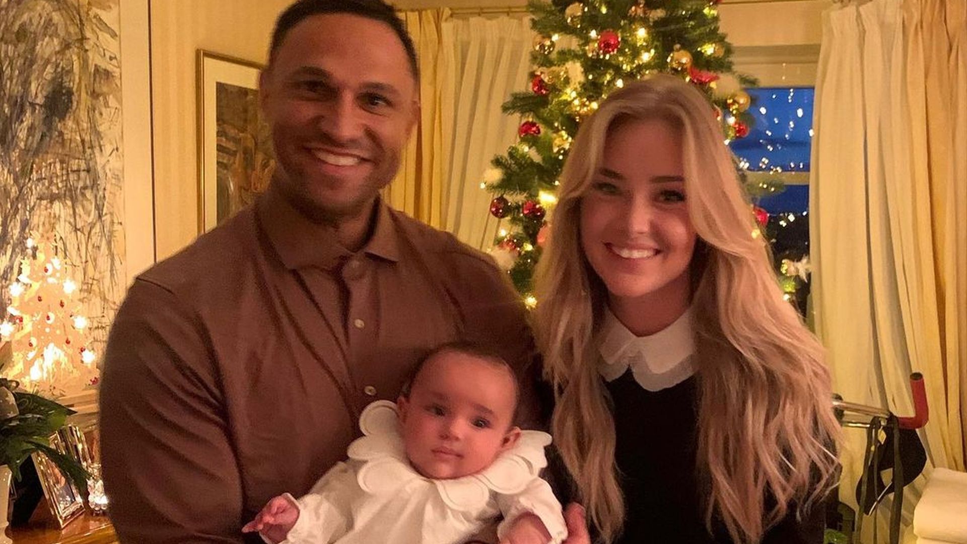 Daniel Aminati genießt erstes Weihnachten mit Töchterchen