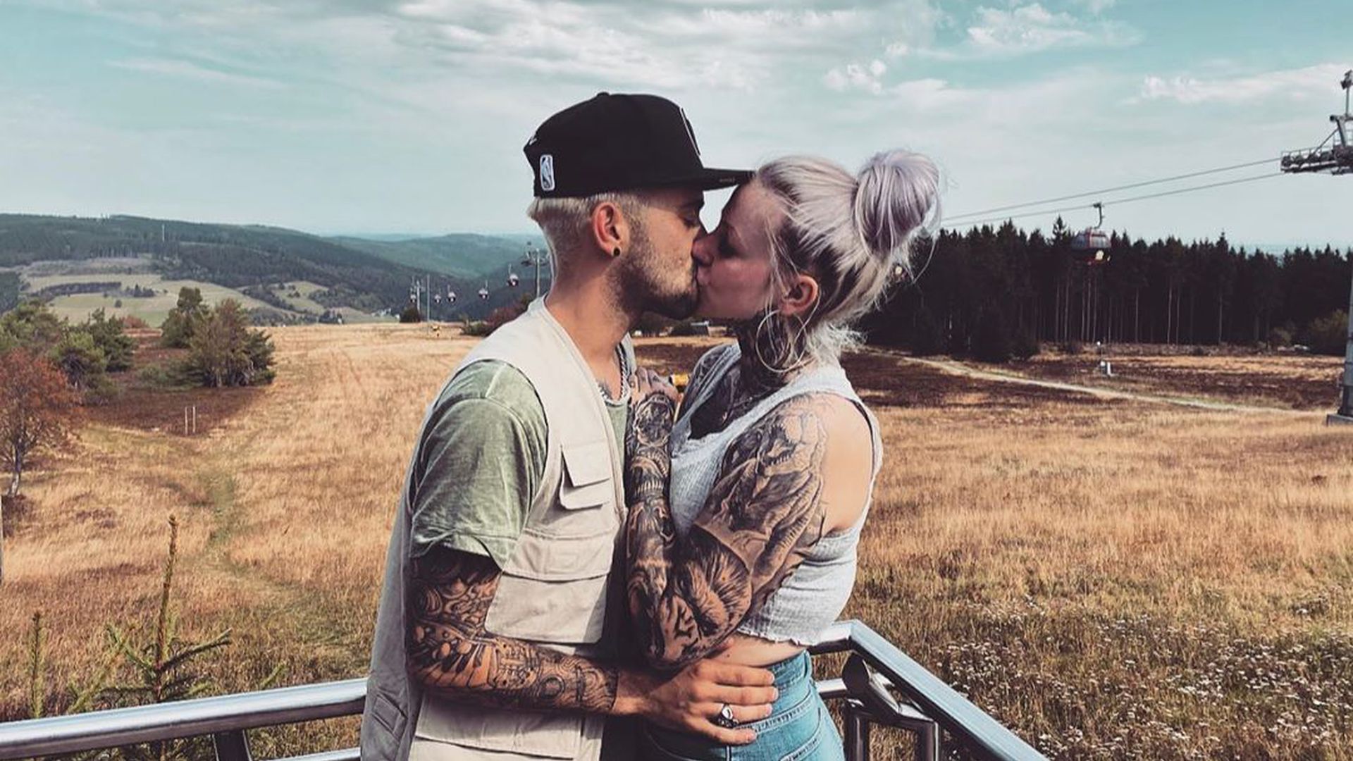 Neues Kussfoto: Daniele Negroni immer noch mega-verliebt