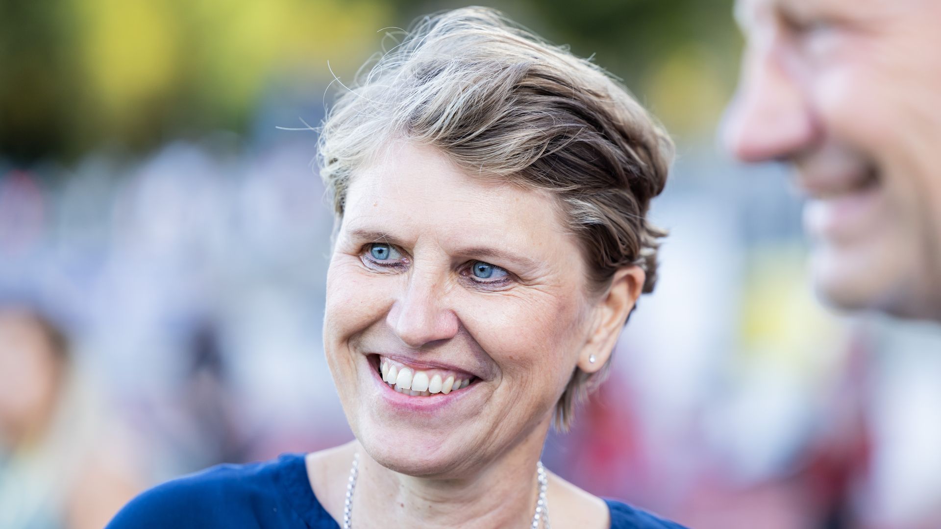 Frauenfußball: Frühere DFB-Spielerin und Managerin Doris Fitschen im ...