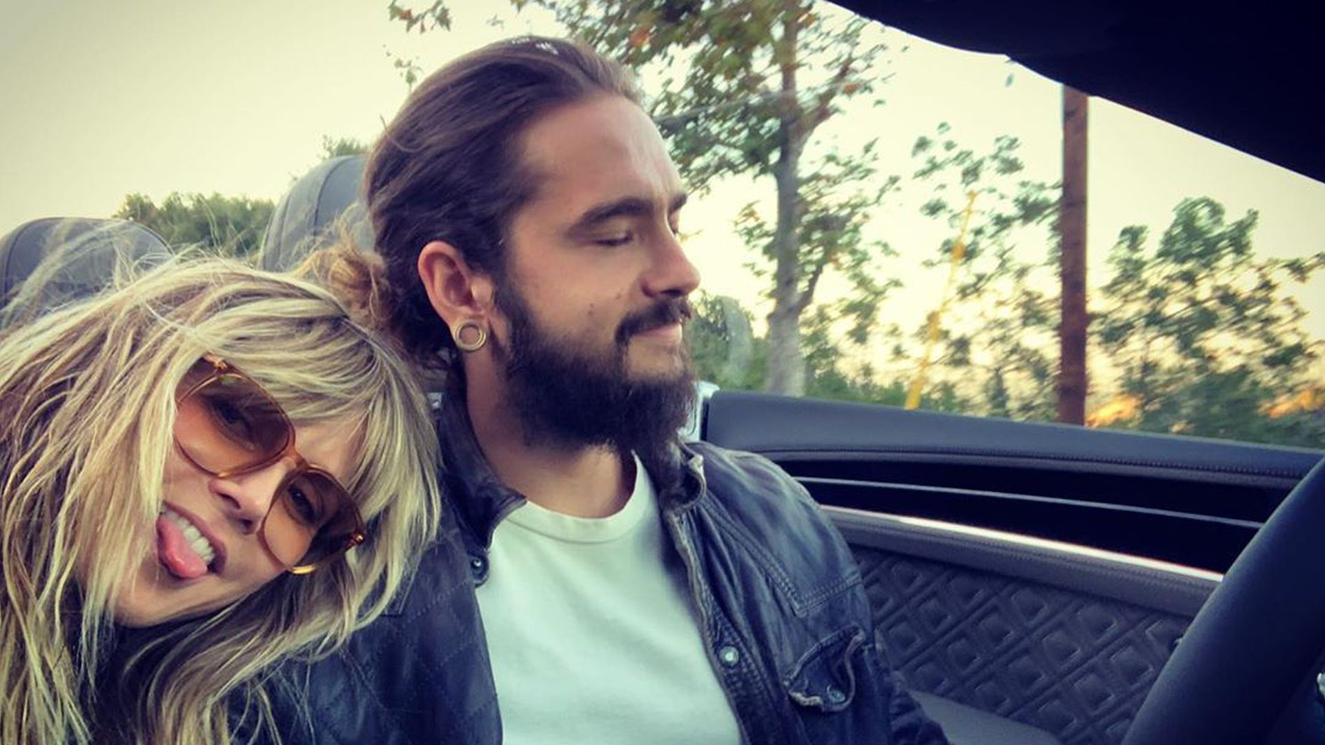 Total verliebt: Heidi Klum und Tom knutschend beim Shopping