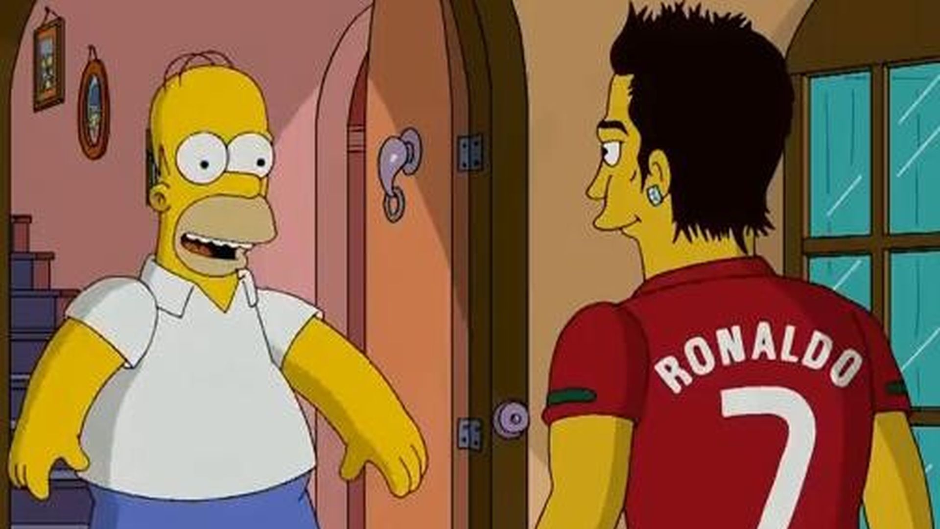 Video: Homer Simpson vs. Cristiano Ronaldo | Promiflash.de