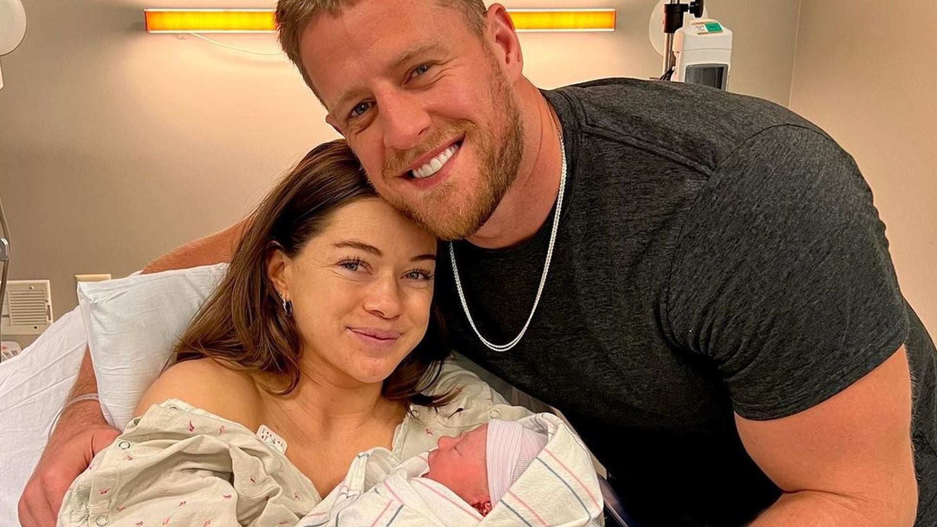 Das Baby ist da! Der NFL-Star JJ Watt ist Vater geworden