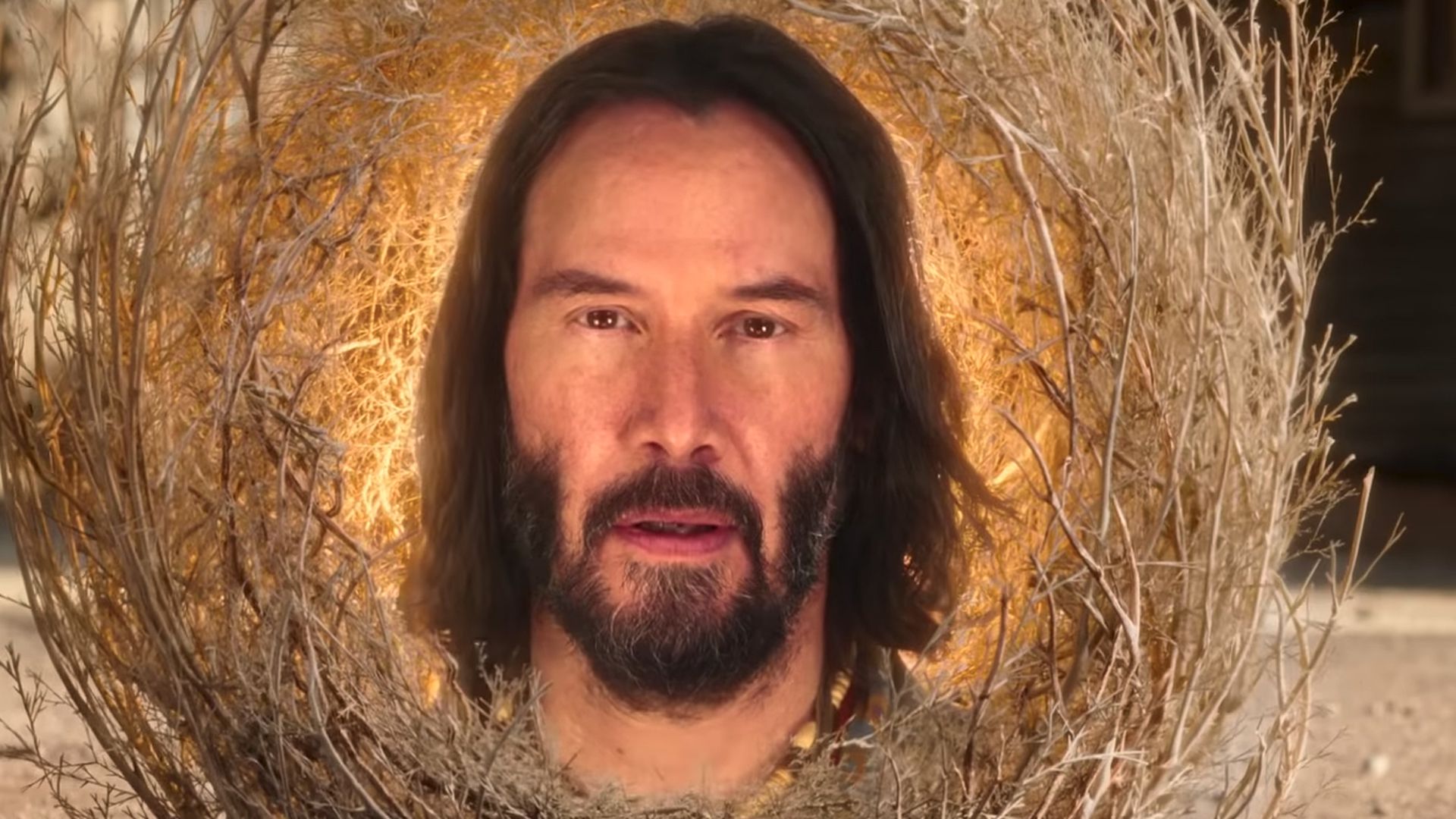 Spirituelles Wesen: Keanu Reeves im neuen "SpongeBob"-Film