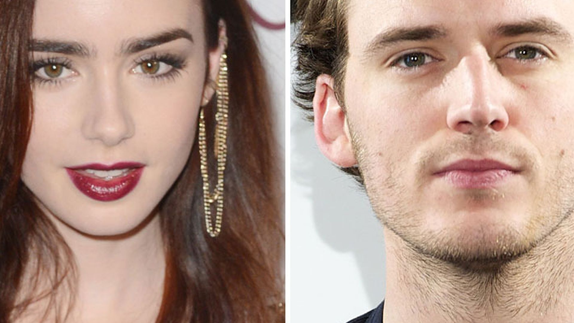 Lily Collins And Sam Claflin Photoshoot