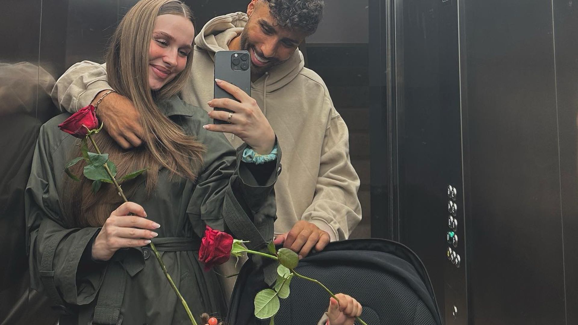 Louisa und Nader Jindaoui verkünden den Namen ihres Babys!