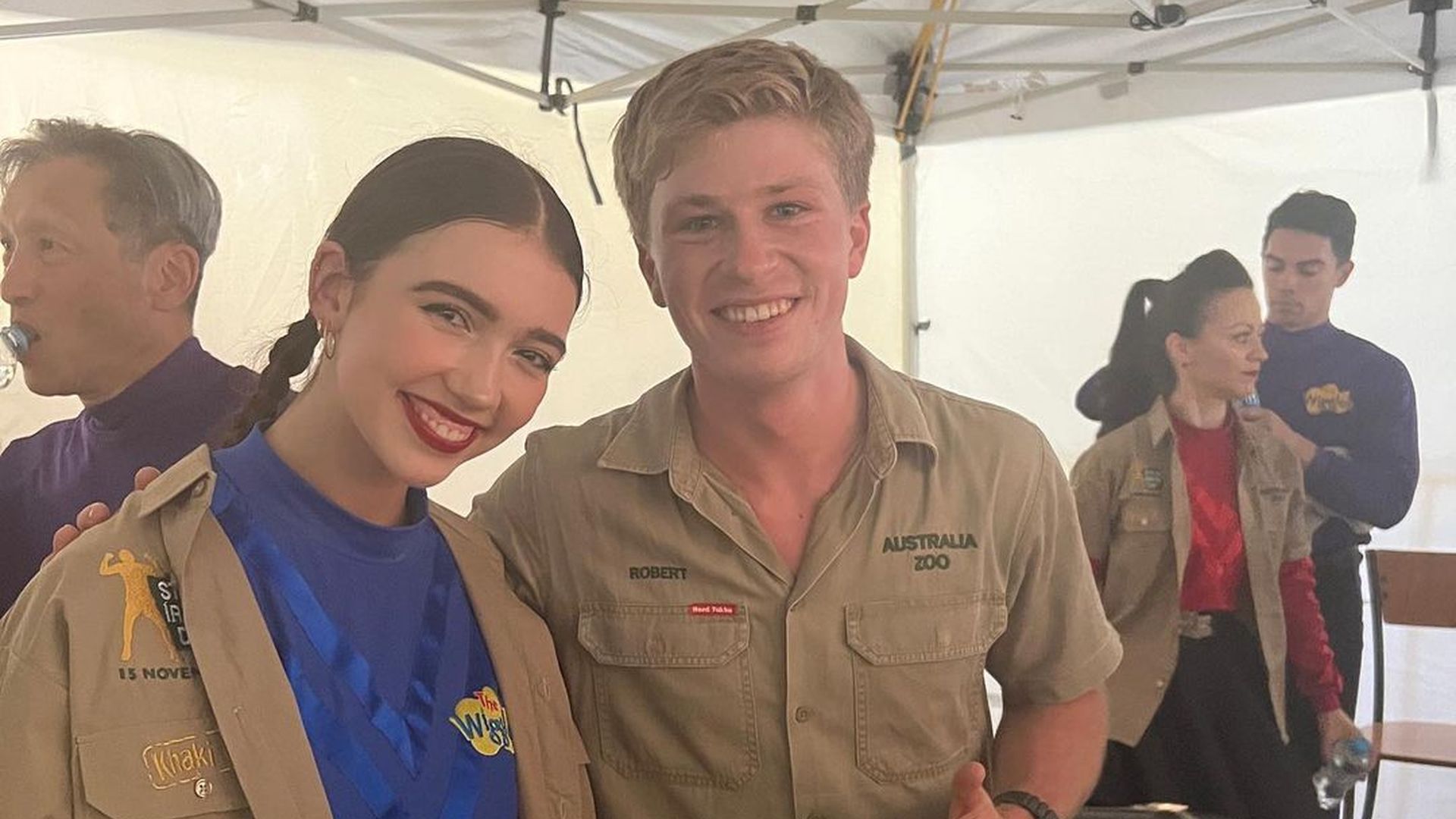 Süßes Pic: Was läuft zwischen Robert Irwin und Lucia Field?