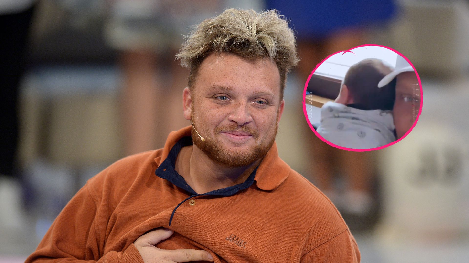 Erstes Video zu zweit: Hier kuschelt Menowin mit Sohn