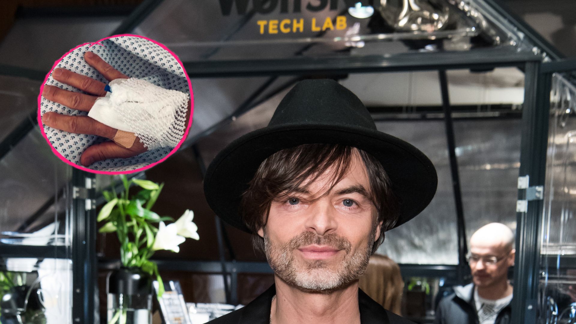 Foto aus Klinik: DJ Nicolino Hermano musste operiert werden