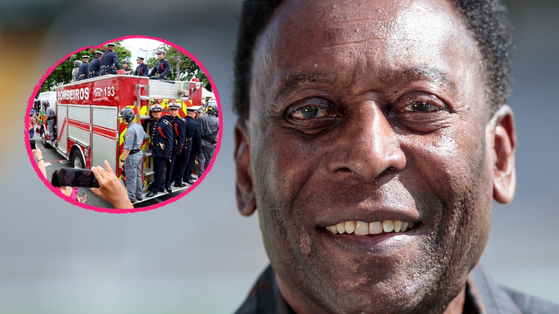 Mit Ehren-Prozession: Pelés Sarg wird durch Santos getragen!