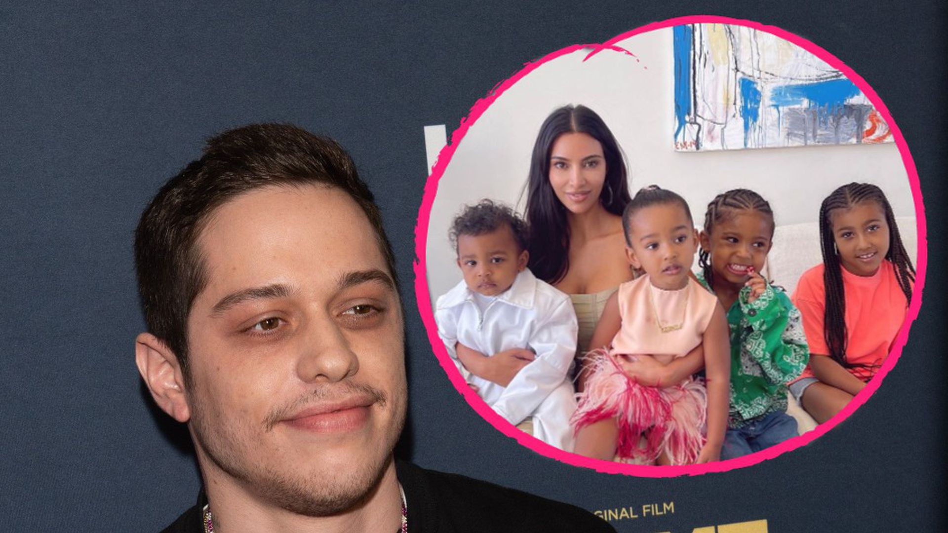 Hat Pete Davidson schon Kim Kardashians Kids kennengelernt?