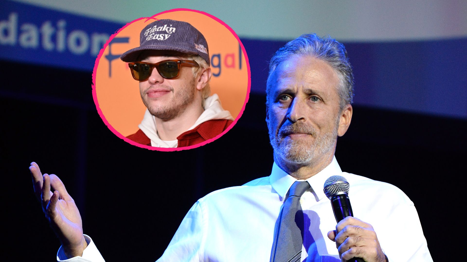 Jon Stewart: So geht es Pete Davidson mit Kanye-Kim-Drama