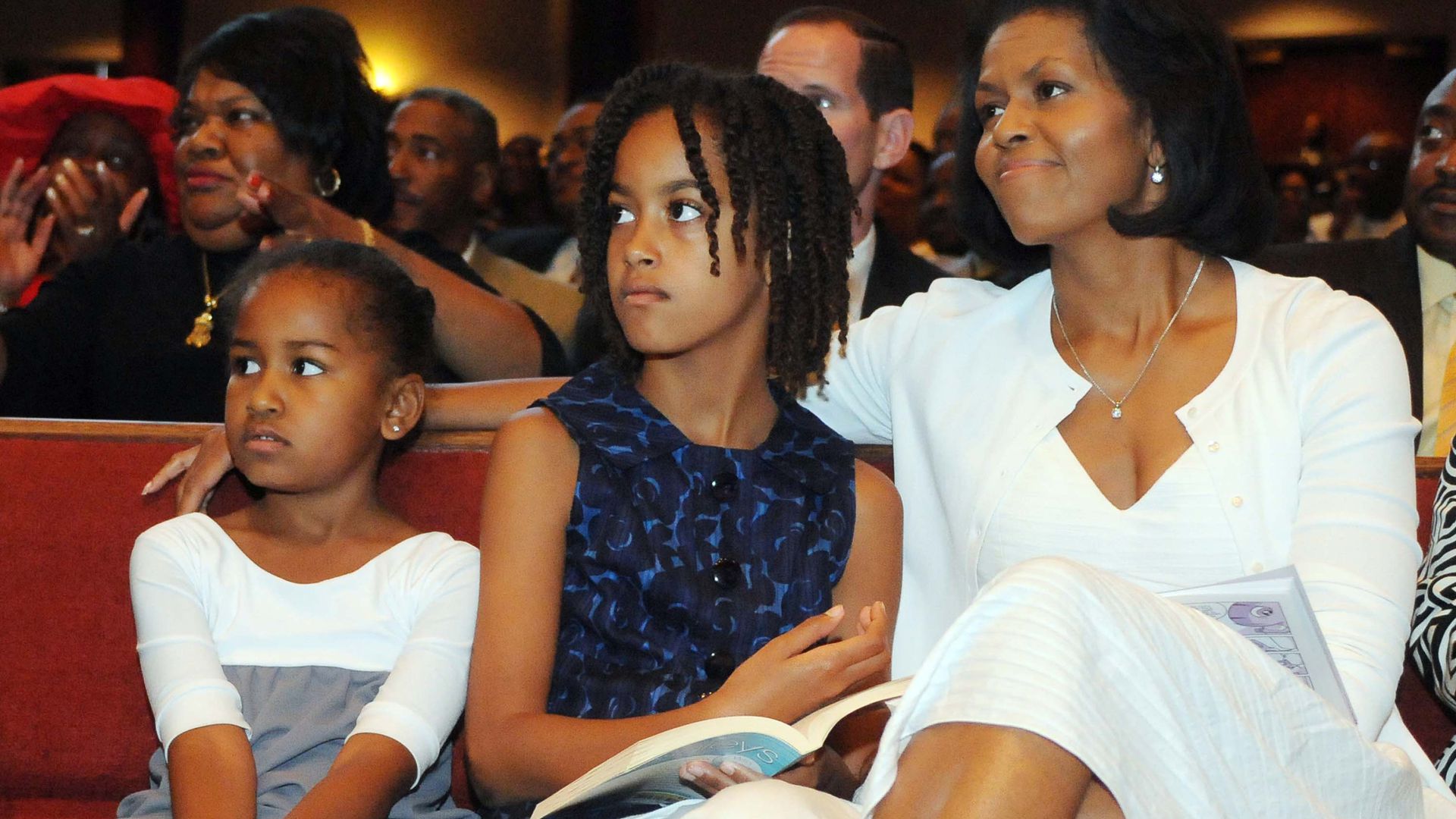 Michelle Obama: Kinder im Weißen Haus großziehen war schwer