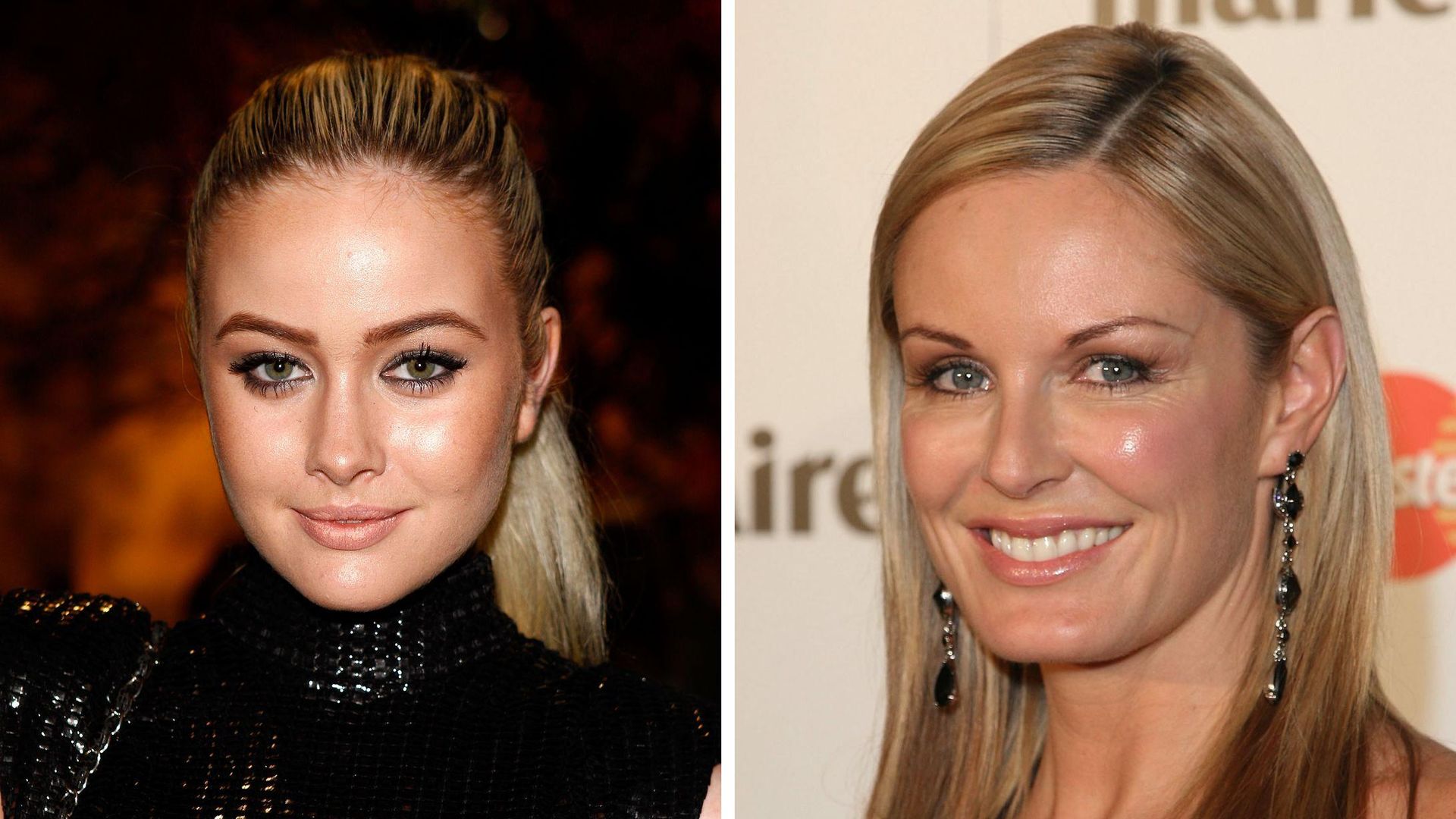 Simone Holtznagel verstreut die Asche von Charlotte Dawson