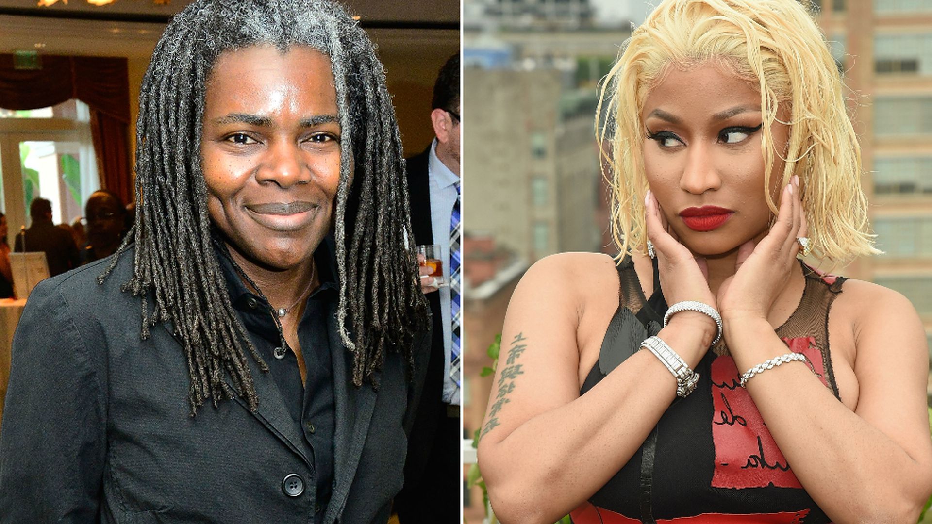 Zeilen geklaut? Folk-Star Tracy Chapman verklagt Nicki Minaj ...