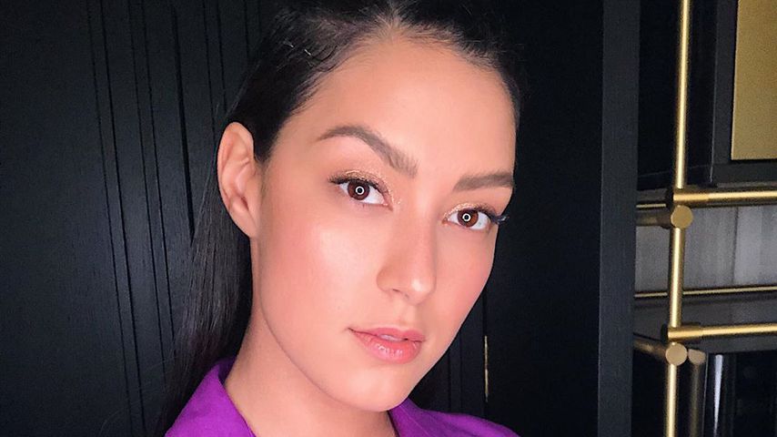 Überraschung: Model Rebecca Mir am "Sturm der Liebe"-Set | Promiflash.de