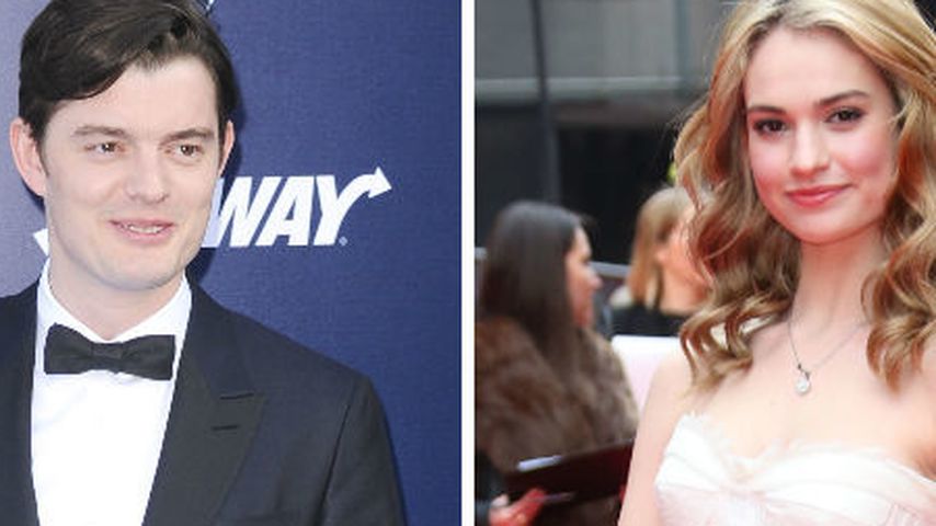 Oha! Was läuft da bei Sam Riley & Lily James? | Promiflash.de